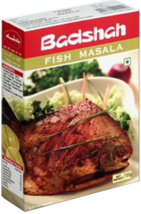 Badshah Fish Masala 100 G - Indian Grocery Spices & Herbs #32741 ...