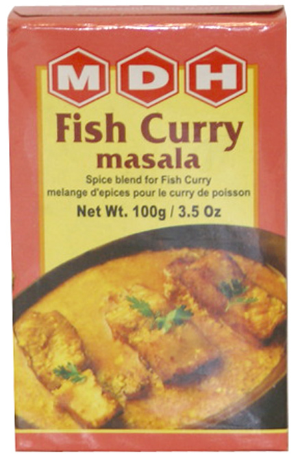 MDH Fish Curry Masala 100 G #32661 | DesiClik.com, USA