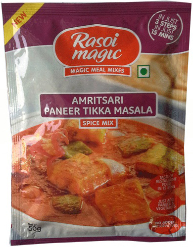Rasoi Magic Amritsari Paneer Tikka Masala 50 G #32795 | DesiClik.com, USA