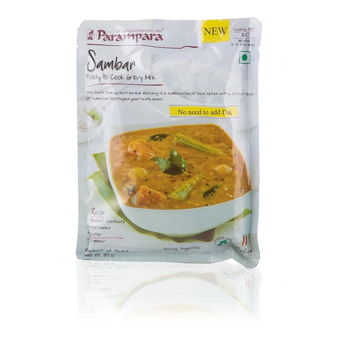 Parampara Sambar Mix 80 G #33391 | DesiClik.com, USA