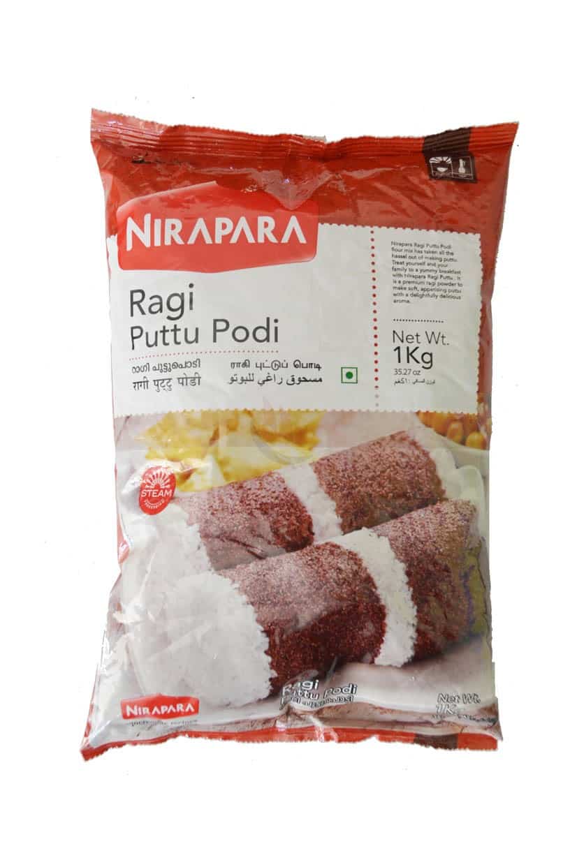 Nirapara Ragi Puttu Podi 1 kg #40033 | DesiClik.com, USA