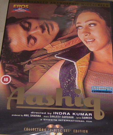 Aashiq (2005, 2-Disc DVD), Hindi Film DVD #16866 | DesiClik.com, USA