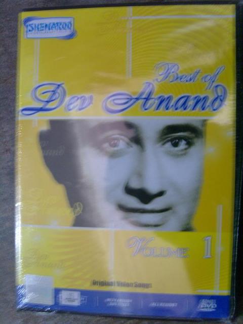 Best Of Dev Anand - Vol 1 - Video Songs DVD, HINDI SONGS VIDEO #17673 ...