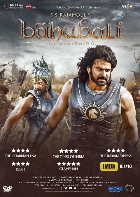 Bahubali (Hindi) - 2015 DVD & Blu-ray, HINDI FILM DVD #21992 | DesiClik ...