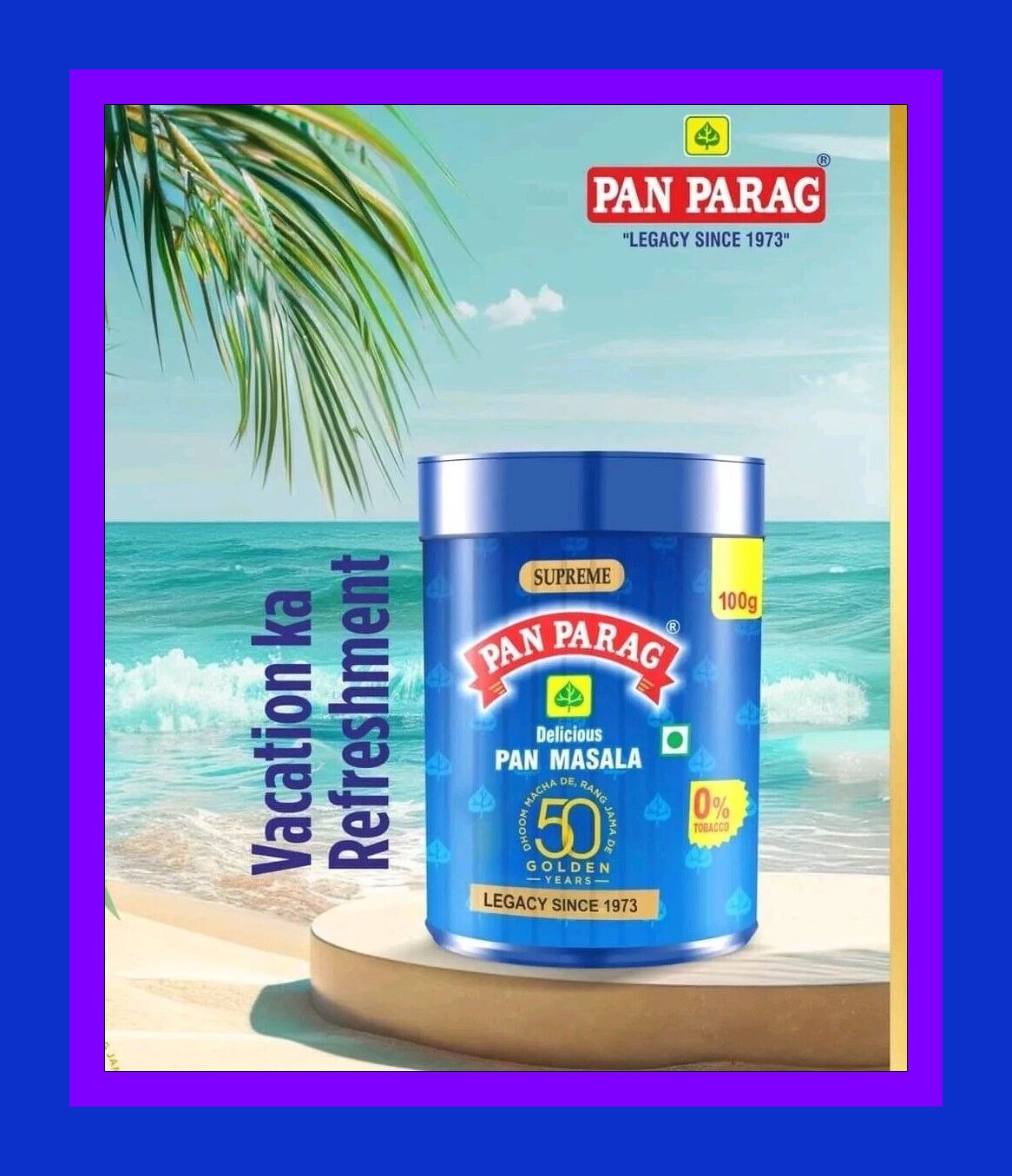 Pan Parag Pan Masala Tin Can | 100 grams | Original Taste ...
