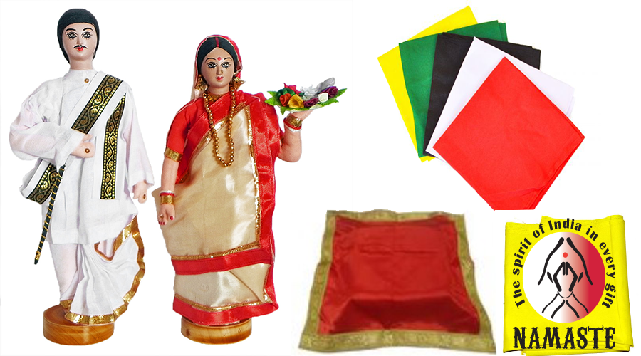 Navagraha Puja Cloths / Kapda (Vastra) in various Shades for Worship ...
