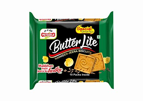 Priyagold Butterlite Namkeen Jeera Biscuits 500 gm #37644 | DesiClik ...