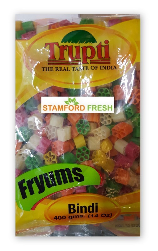 Fryums Bhindi Cut 14oz (2 Pack) #26830 | DesiClik.com, USA