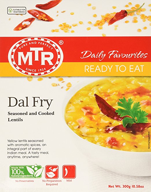MTR Dal Fry (Ready-To-Eat) 300 G #32854 | DesiClik.com, USA