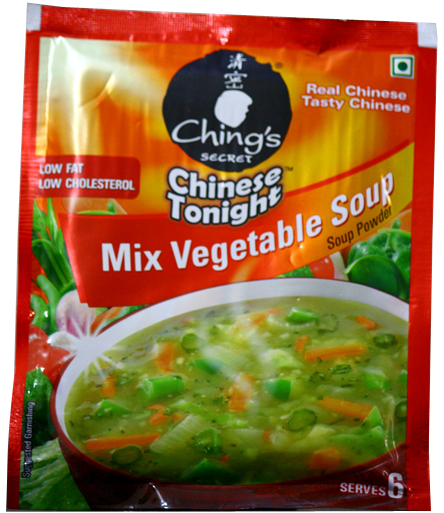 Ching's Secret Mix Vegetable Soup 55 G #32943 | DesiClik.com, USA
