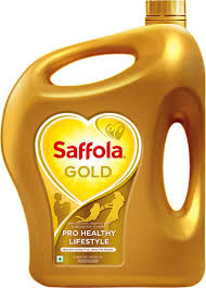 Saffola Gold Oil 2 Ltr #39441 | DesiClik.com, USA