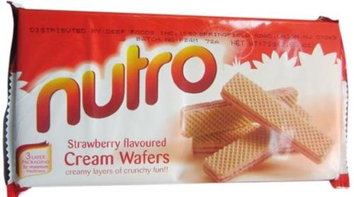 Nutro Strawberry Wafers 150 gm #37632 | DesiClik.com, USA