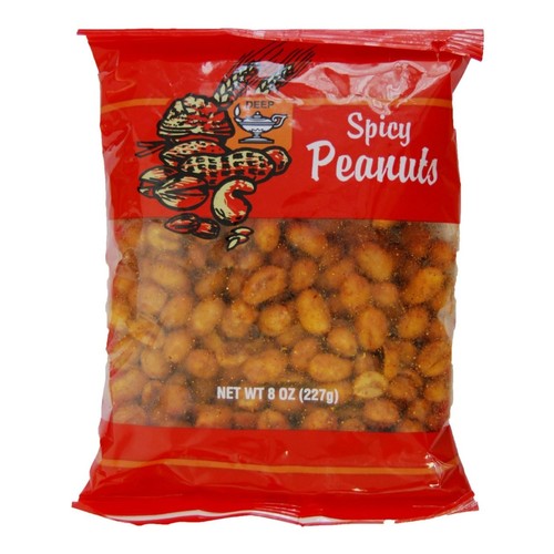 Deep Spicy Peanuts 8 Oz #32960 | DesiClik.com, USA