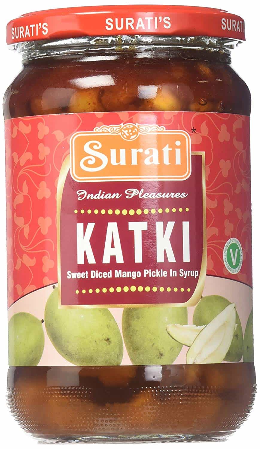 Surati Katki Sweet Diced Mango Pickle in Syrup 700 g #36179 | DesiClik ...
