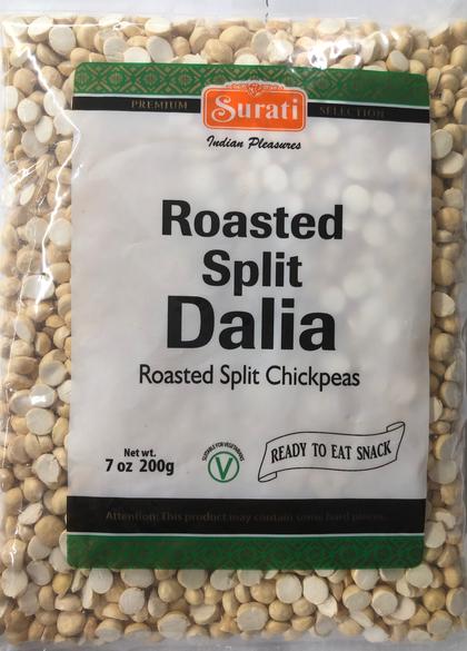 Surati Roasted Dalia Split 7 oz #40055 | DesiClik.com, USA