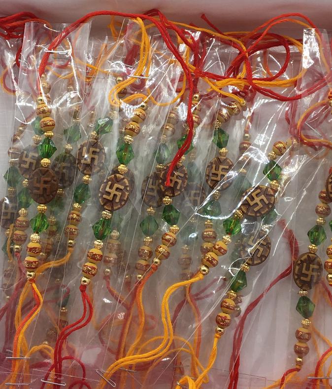 Swastika Rakhi #28486 | DesiClik.com, USA
