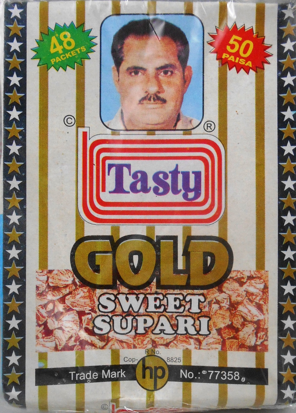 Tasty Gold Sweet Supari Sweet Betel Nuts 48 Packets 100Gms #35049 ...