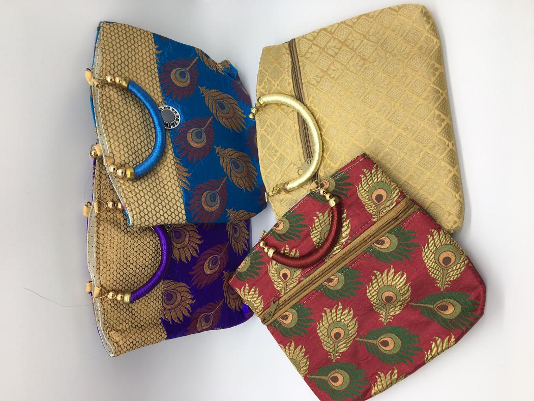 Traditional Design Colorful Bags / Pocket Book #28967 | DesiClik.com, USA